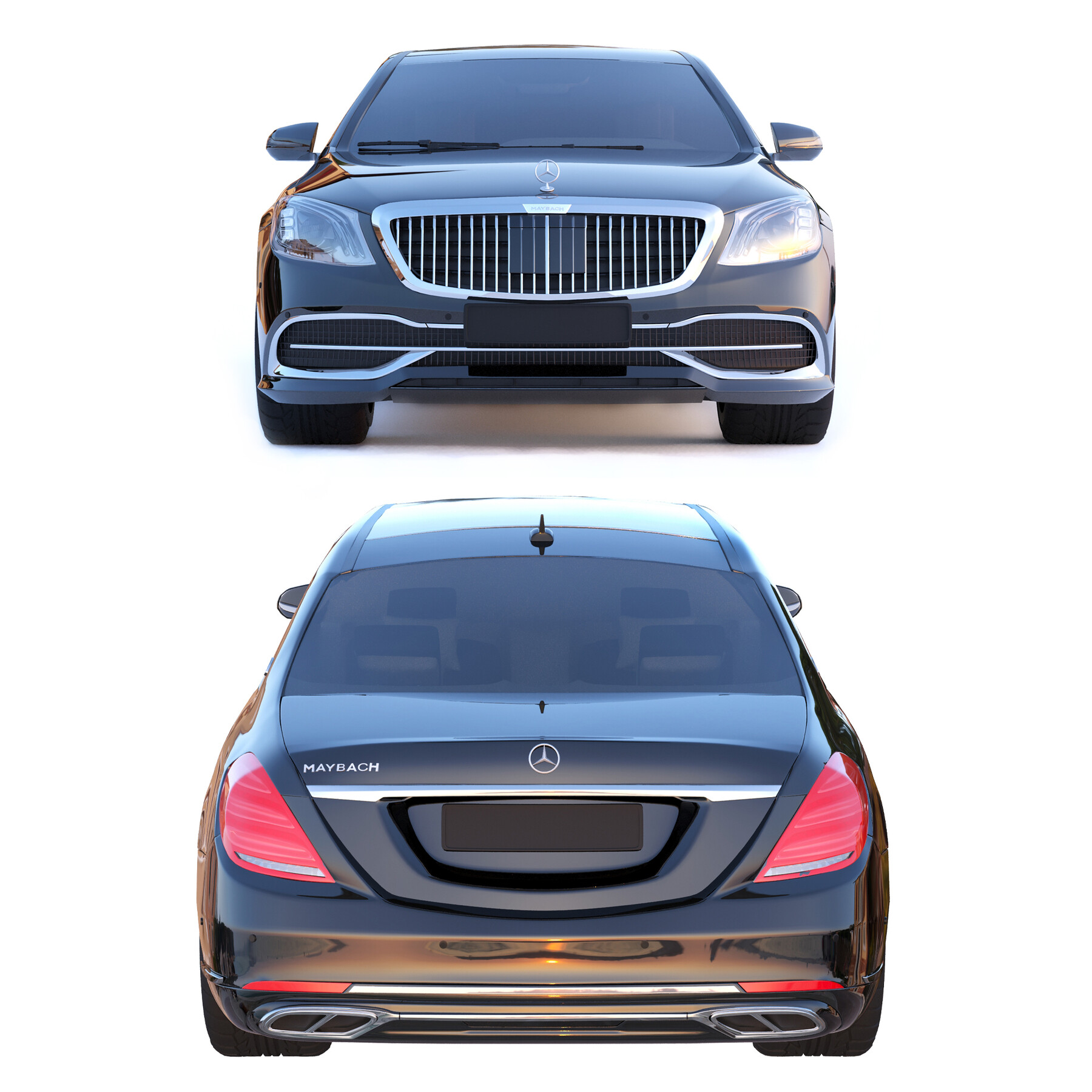 ArtStation - Mercedes-Benz_S650_Pullman_Maybach_2019 | Resources