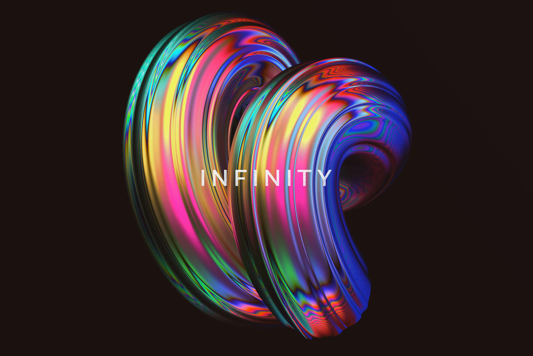 ArtStation - Infinity: 3D Chromatic Shapes | Artworks