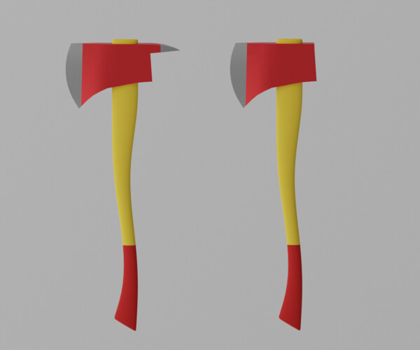 ArtStation - Cartoon Fire Axe | Game Assets