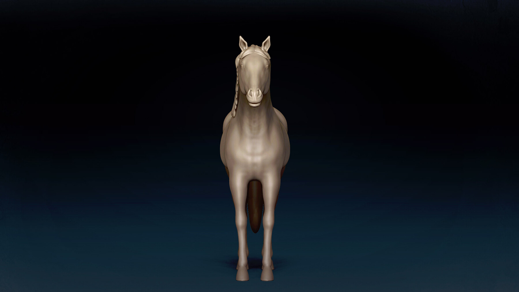 ArtStation - Horse Base Mesh 3D Model | Resources