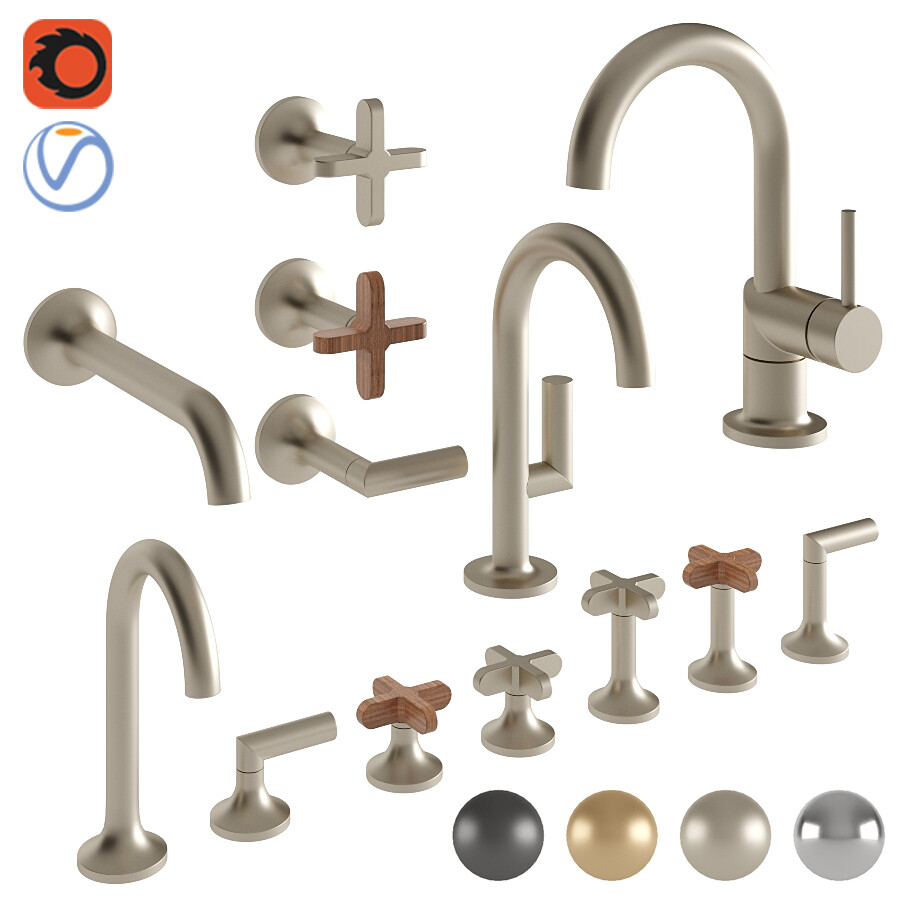 ArtStation - Brizo faucets - Odin collection | Resources
