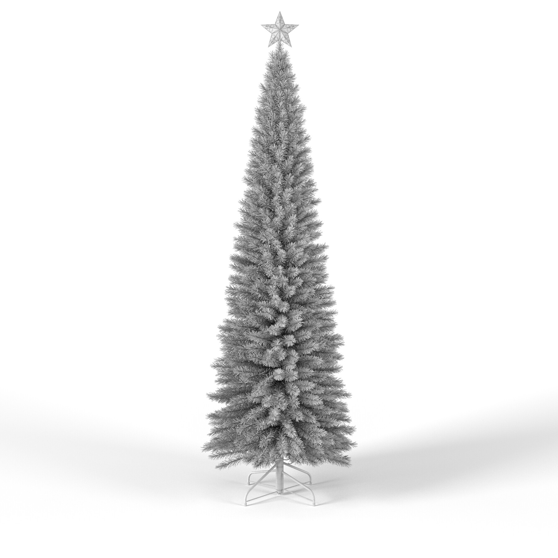 ArtStation - Tree-Christmas Tree 6 feet with Lights | Resources