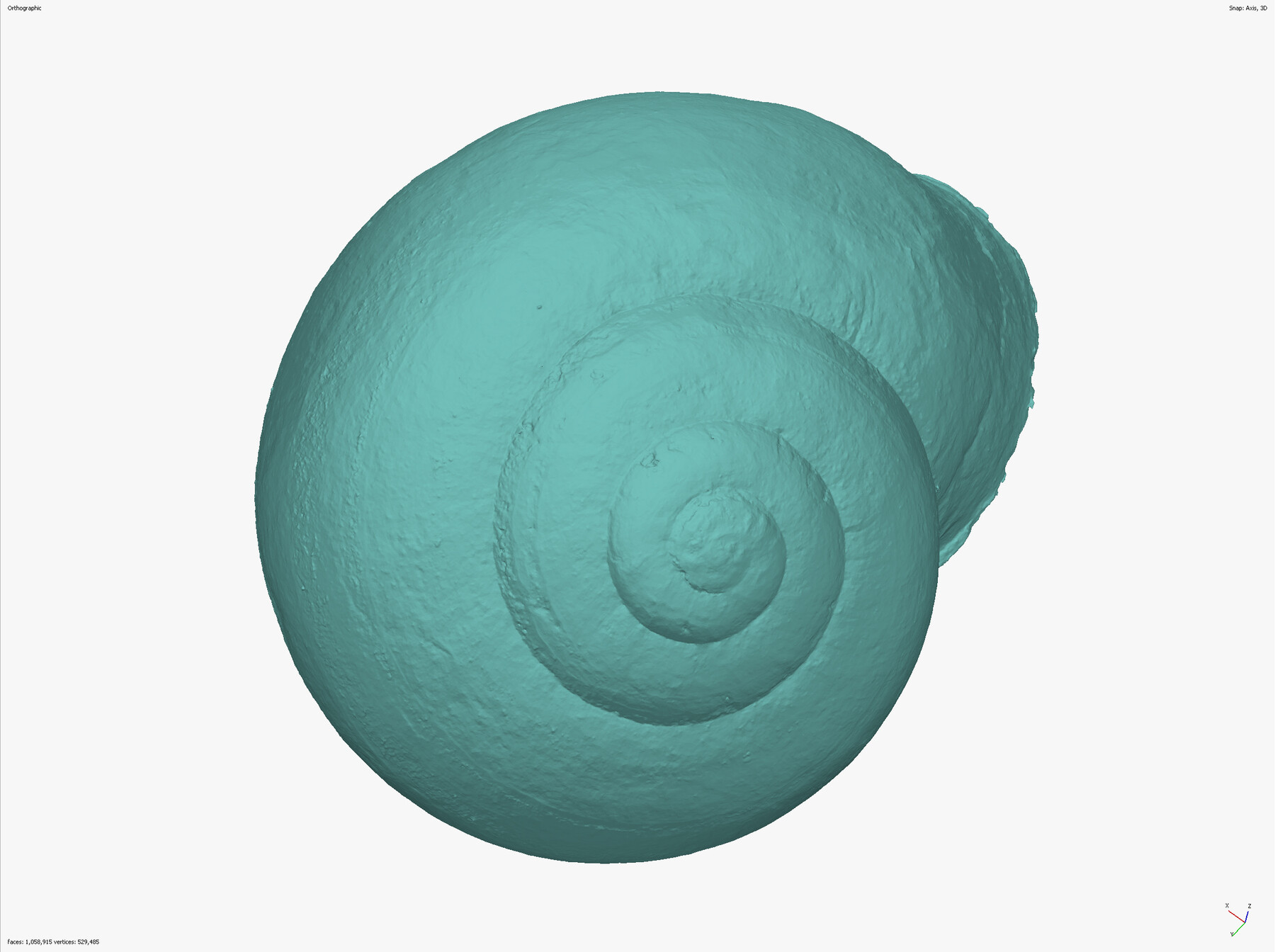 ArtStation - SNAIL 3D MODEL - LOW POLY \ HIGH POLY - CROSS-POLARIZED 3D ...