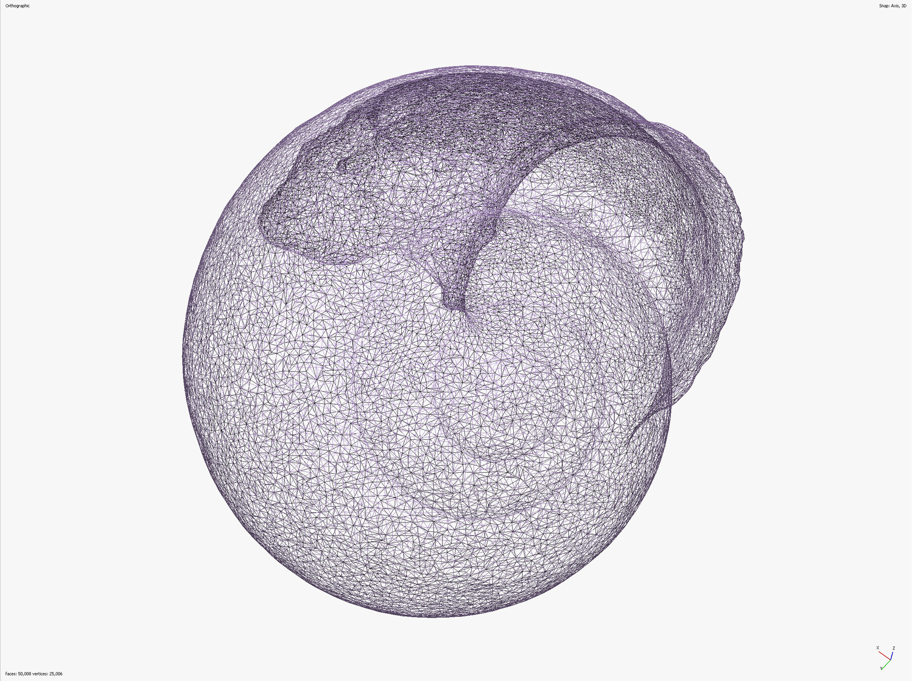 ArtStation - SNAIL 3D MODEL - LOW POLY \ HIGH POLY - CROSS-POLARIZED 3D ...