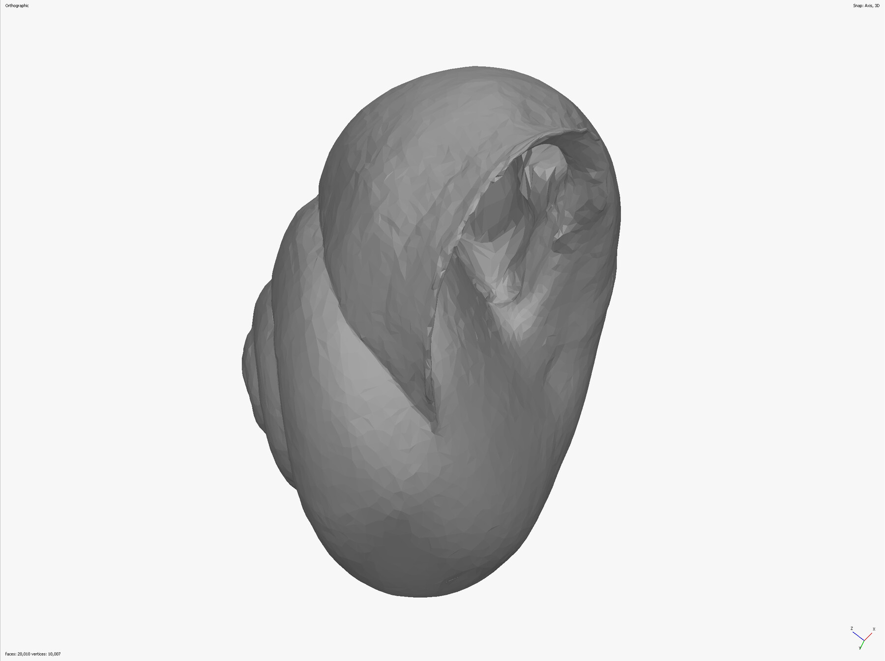 ArtStation - SNAIL 3D MODEL - LOW POLY \ HIGH POLY - CROSS-POLARIZED 3D ...