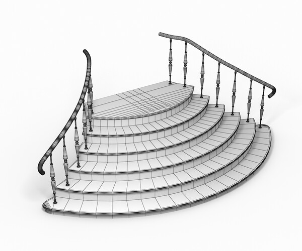 ArtStation - Marble Stairs | Resources