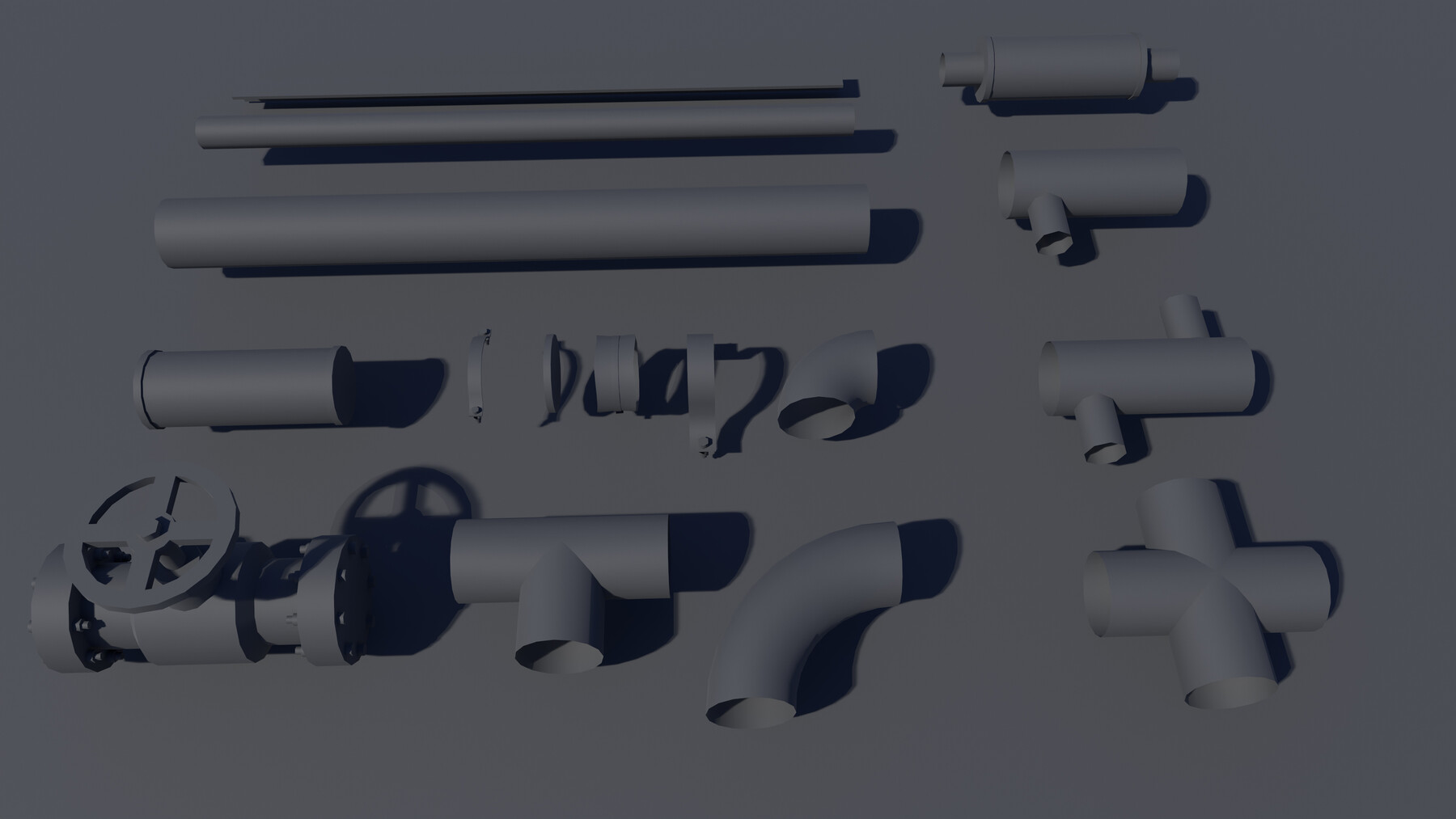 ArtStation - Modular Pipe Set | Game Assets