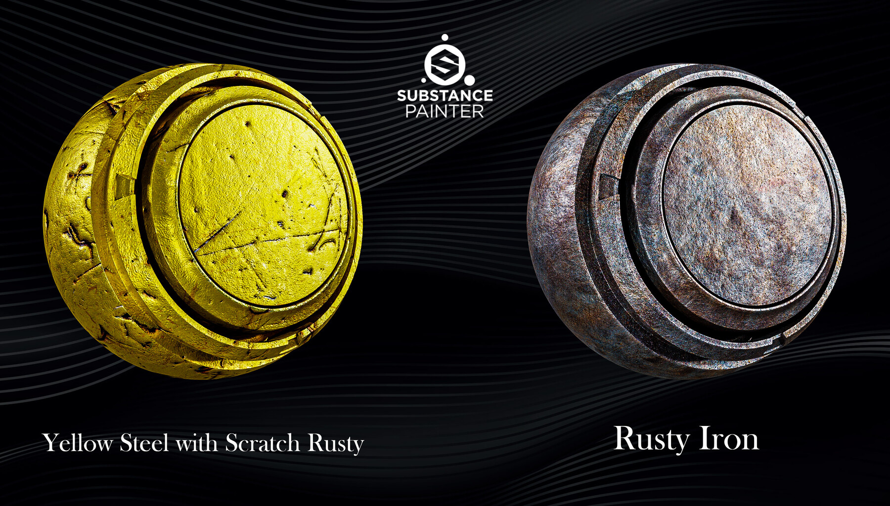 ArtStation - 50 High-Detail Metal Smart Material / Substance Painter ...