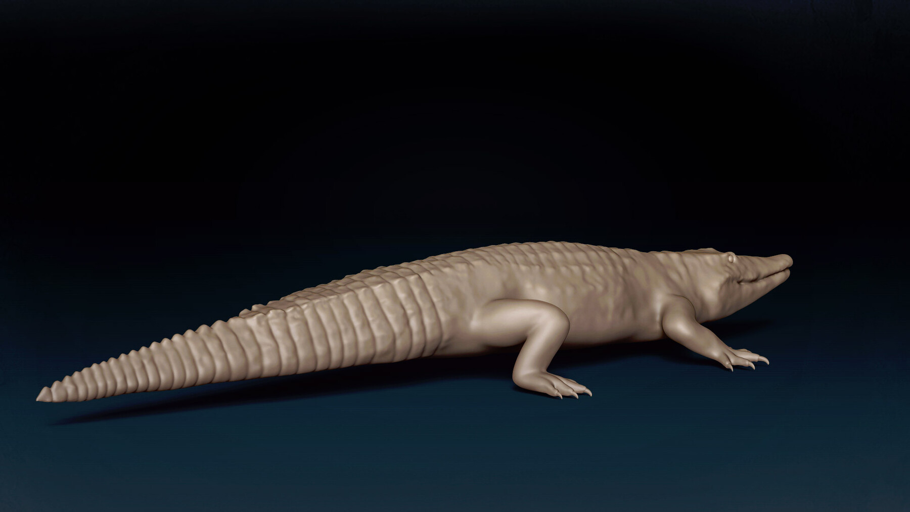 ArtStation - Crocodile Base Mesh 3D Model | Resources
