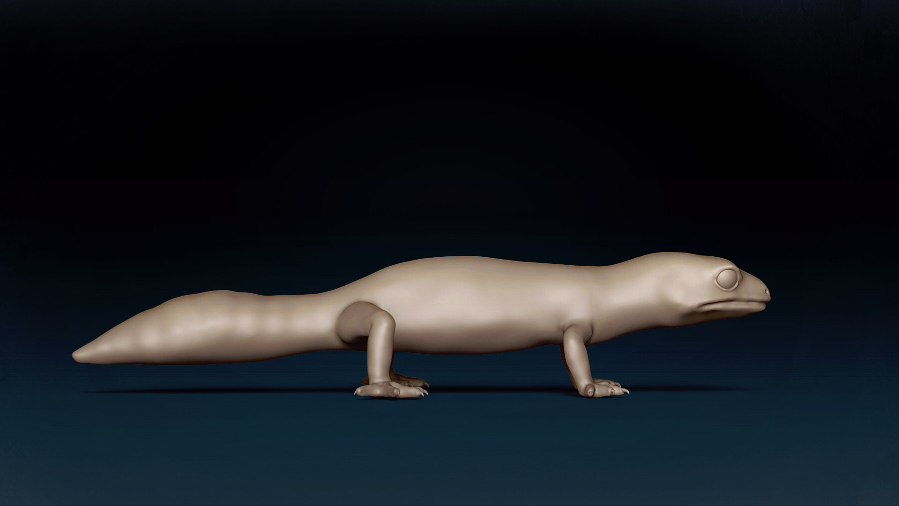 ArtStation - Leopard Gecko Base Mesh 3D Model | Resources