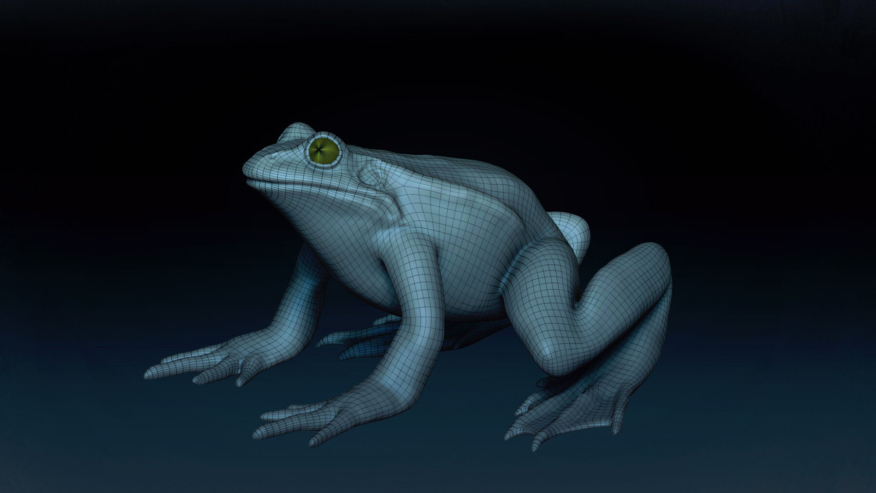 ArtStation - Frog Base Mesh 3D Model | Resources