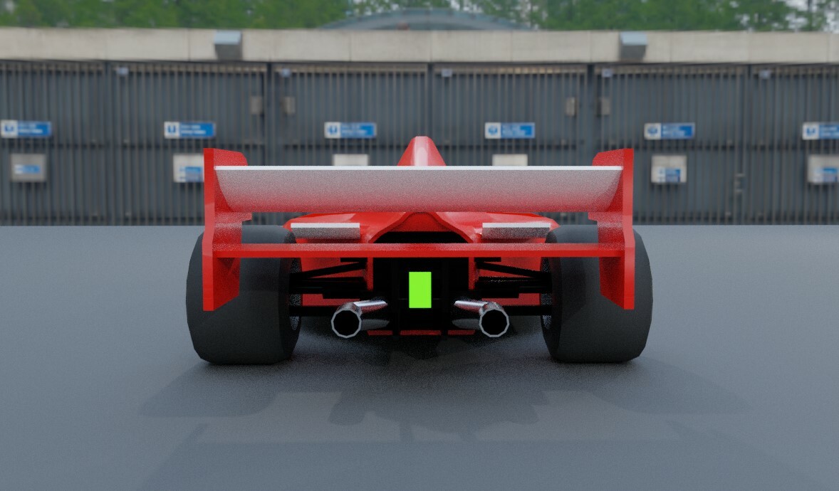 ArtStation - Race Car - Formula 1 - Indy - Carro de Corrida Low-poly 3D ...