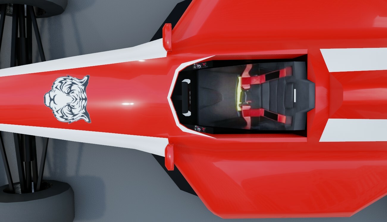ArtStation - Race Car - Formula 1 - Indy - Carro de Corrida Low-poly 3D ...