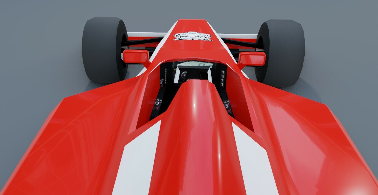 ArtStation - Race Car - Formula 1 - Indy - Carro de Corrida Low-poly 3D ...