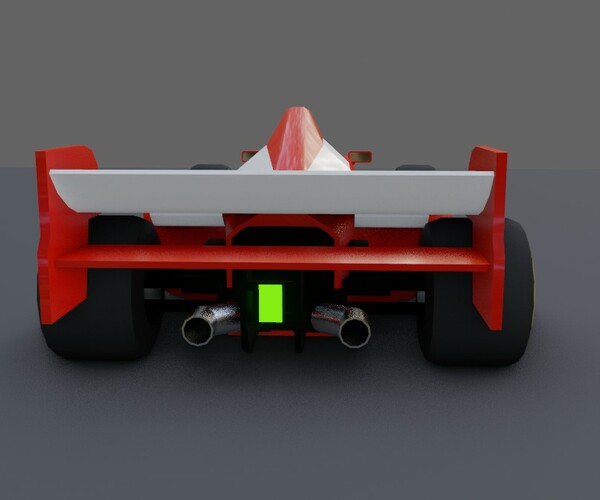 ArtStation - Race Car - Formula 1 - Indy - Carro de Corrida Low-poly 3D ...