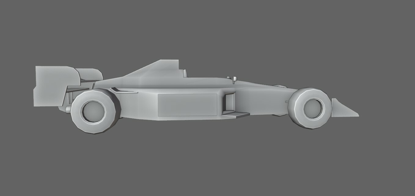 ArtStation - Race Car - Formula 1 - Indy - Carro de Corrida Low-poly 3D ...