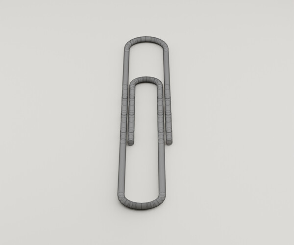 ArtStation - Paper Clip 3D model | Resources