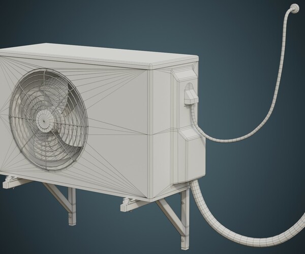 ArtStation - Air Conditioner 5B | Game Assets