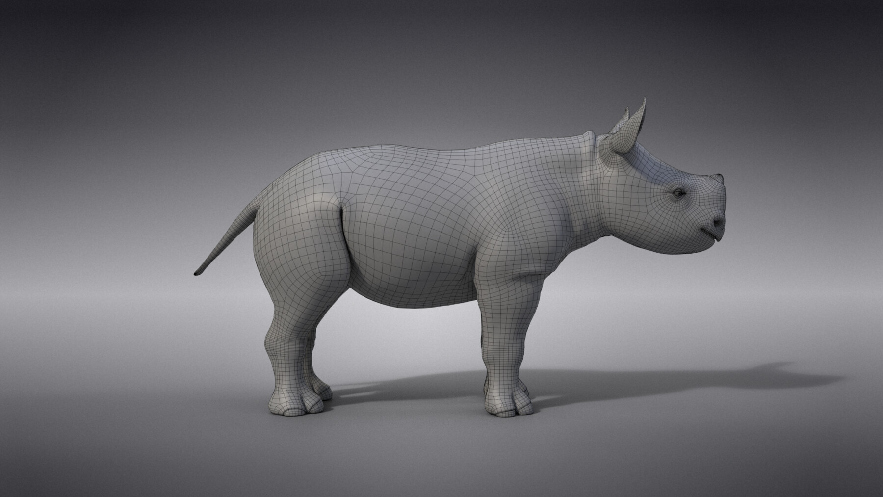 ArtStation - Rhino Baby Animated | VFX Grace | Game Assets