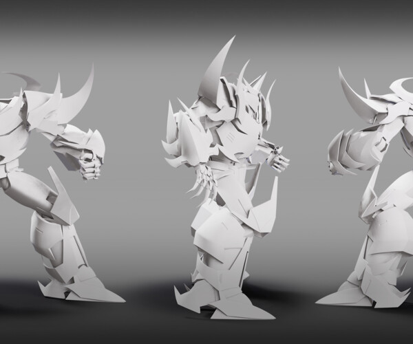 ArtStation - Megatron Transformers Prime 3D Character Rig | Game Assets
