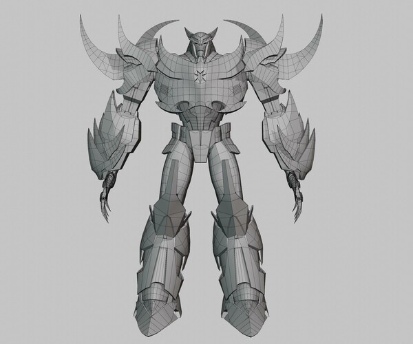 ArtStation - Megatron Transformers Prime 3D Character Rig | Game Assets