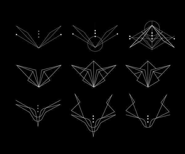 ArtStation - Hand-drawn Abstract Icons | Artworks