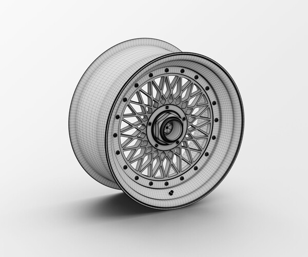 ArtStation - BBS E57 Turbofan Rim/Wheel 3D Model | Resources