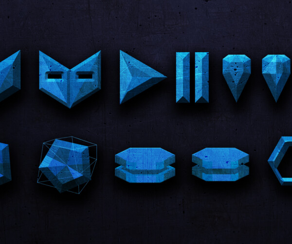 ArtStation - 2D Game UI Icons | Game Assets