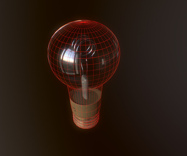 ArtStation - Generic Glass Light Bulb | Game Assets