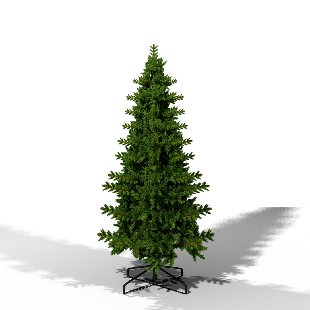 ArtStation - Christmas Trees Pack -(pack of 13) | Game Assets