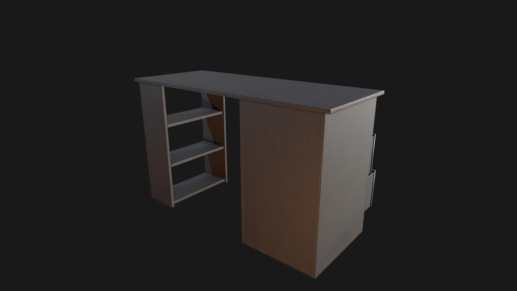 ArtStation - Grey Dirty and Clean Desk | Game Assets