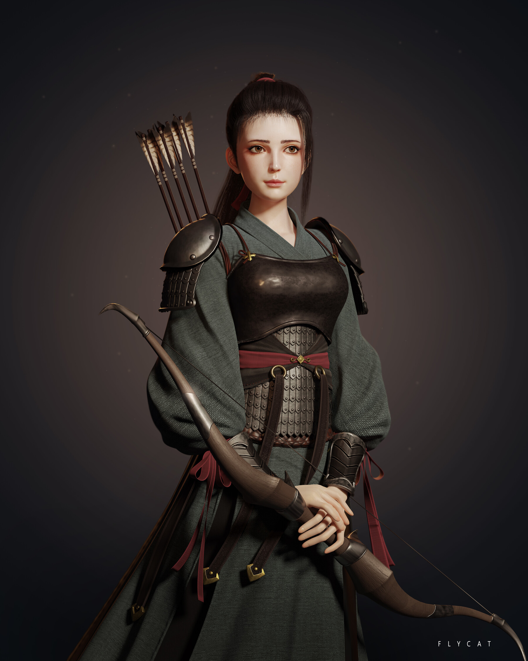 ArtStation - Archer Character Modeling - Blender 3.0 - Full Process ...