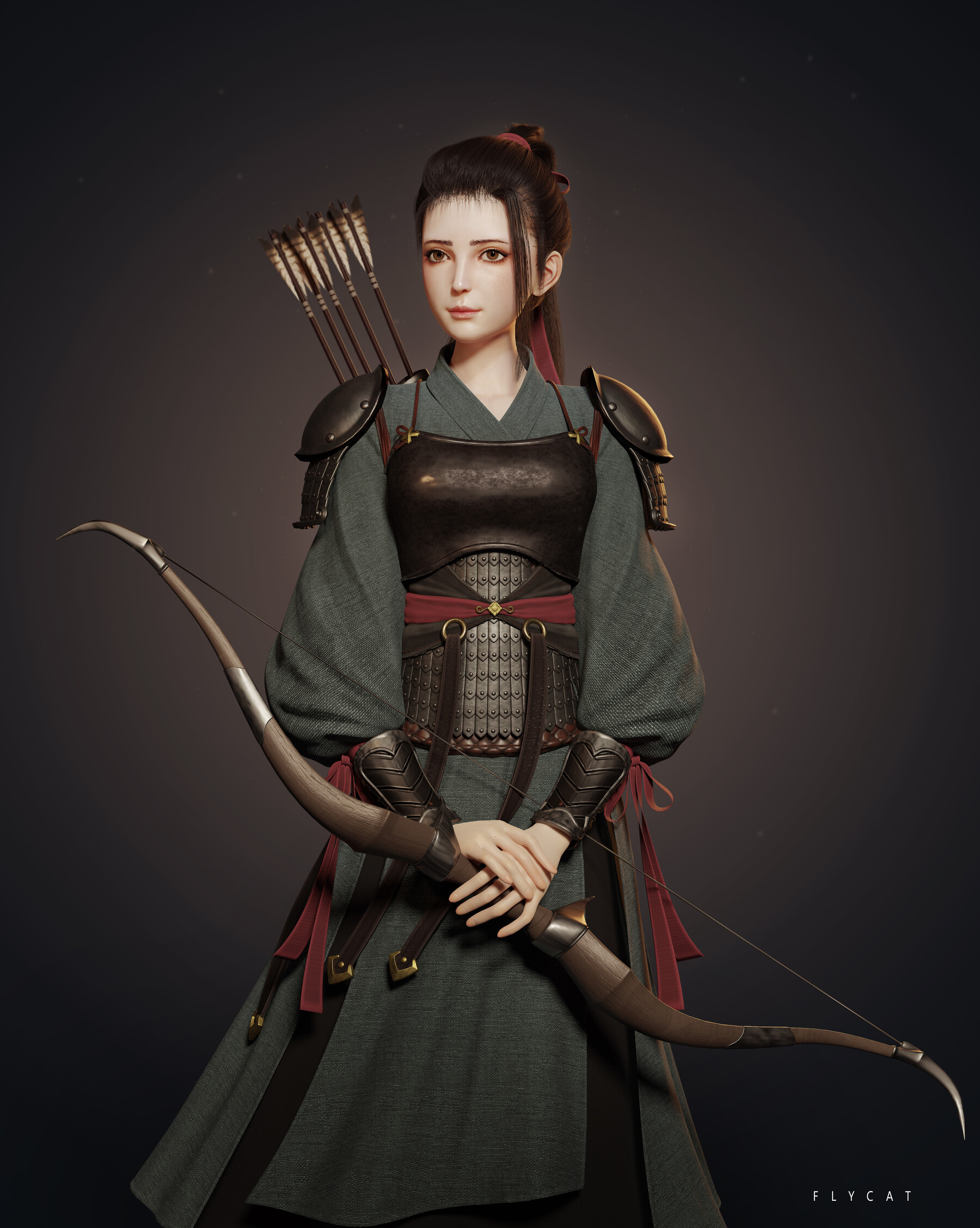 ArtStation - Archer Character Modeling - Blender 3.0 - Full Process ...