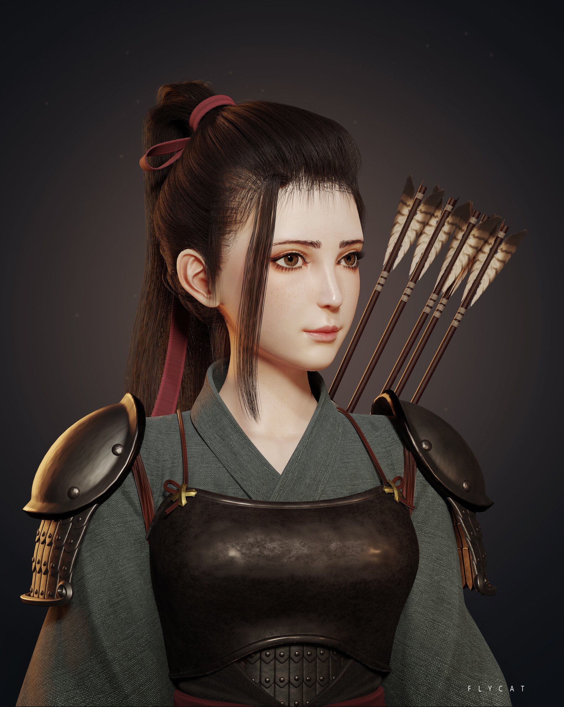 ArtStation - Archer Character Modeling - Blender 3.0 - Full Process ...