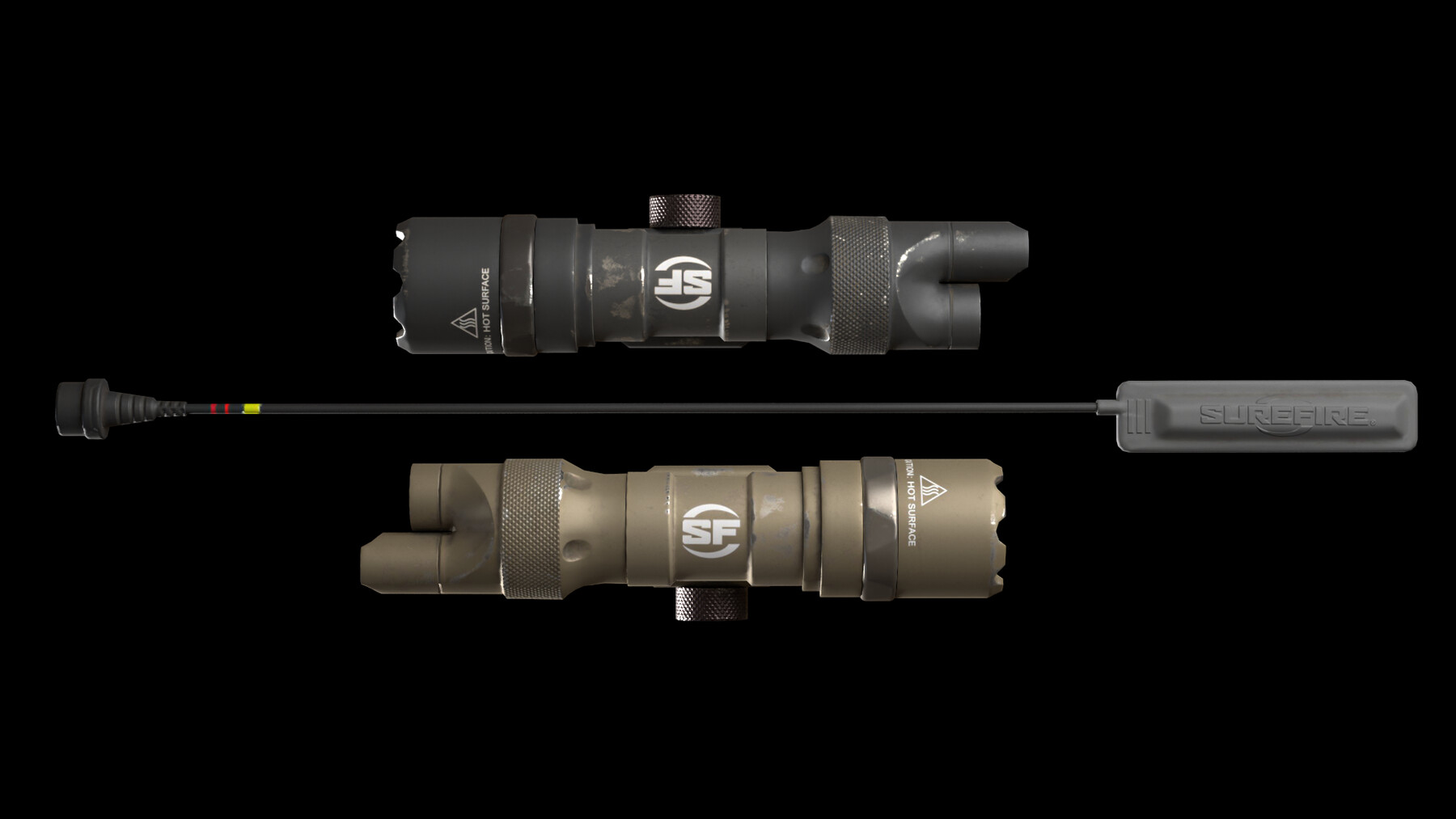 ArtStation - Weapon Attachments Bundle - PBR - Game Ready | Game Assets