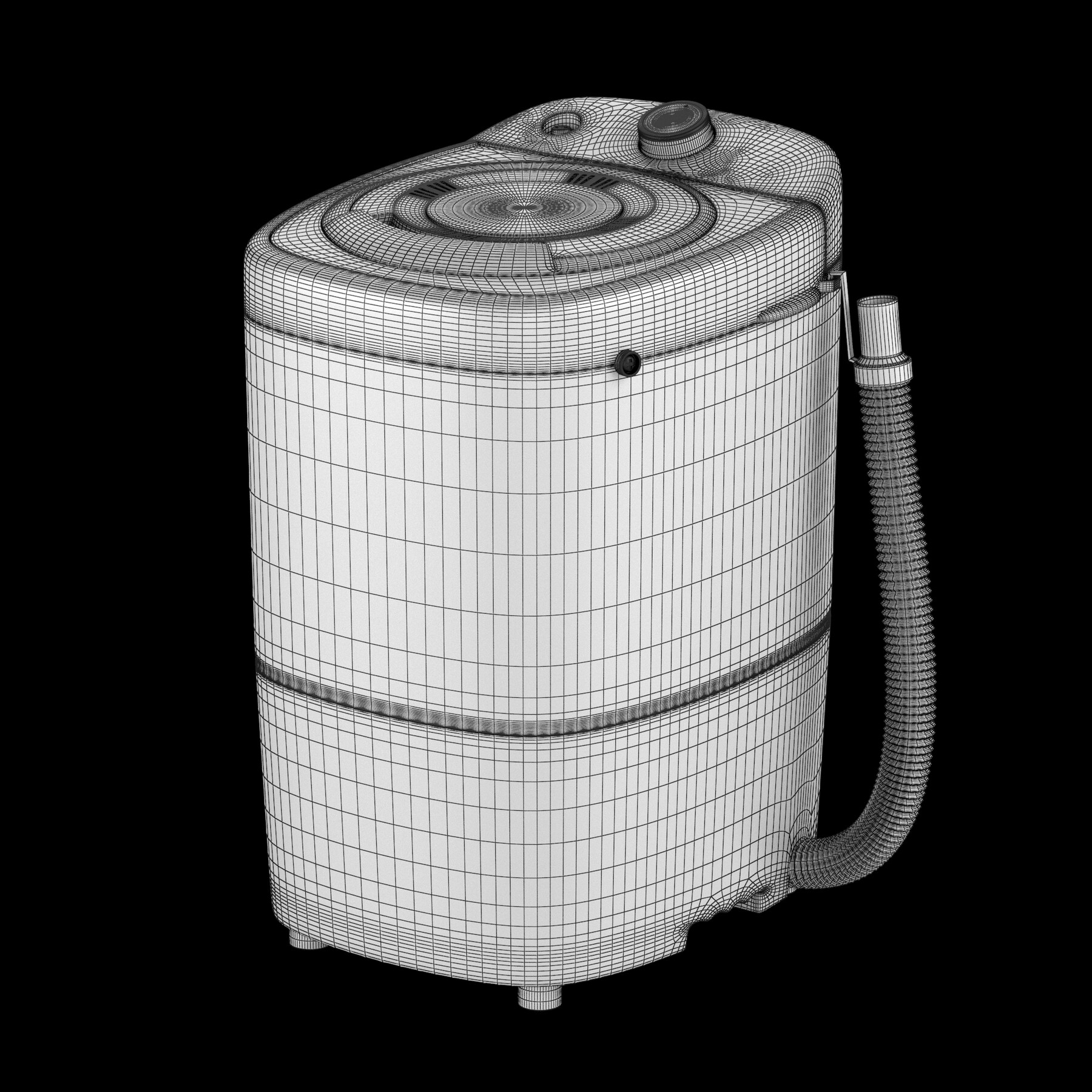 ArtStation - Mini Washing Machine Model 300 | Resources