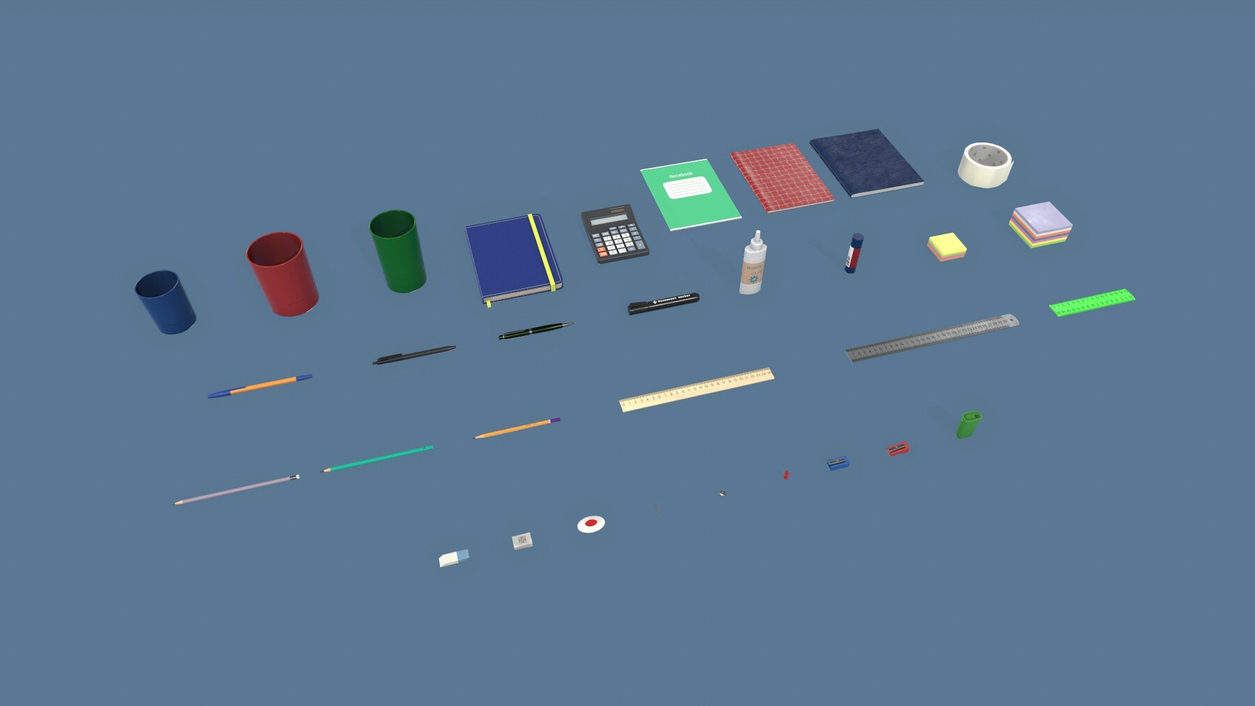 ArtStation - Stationery | Game Assets