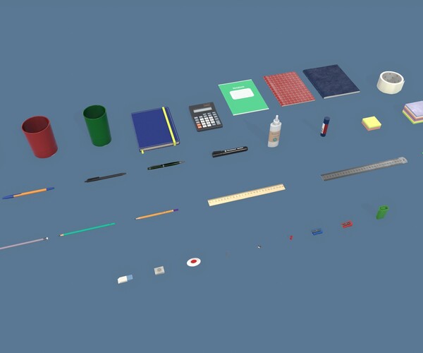 ArtStation - Stationery | Game Assets
