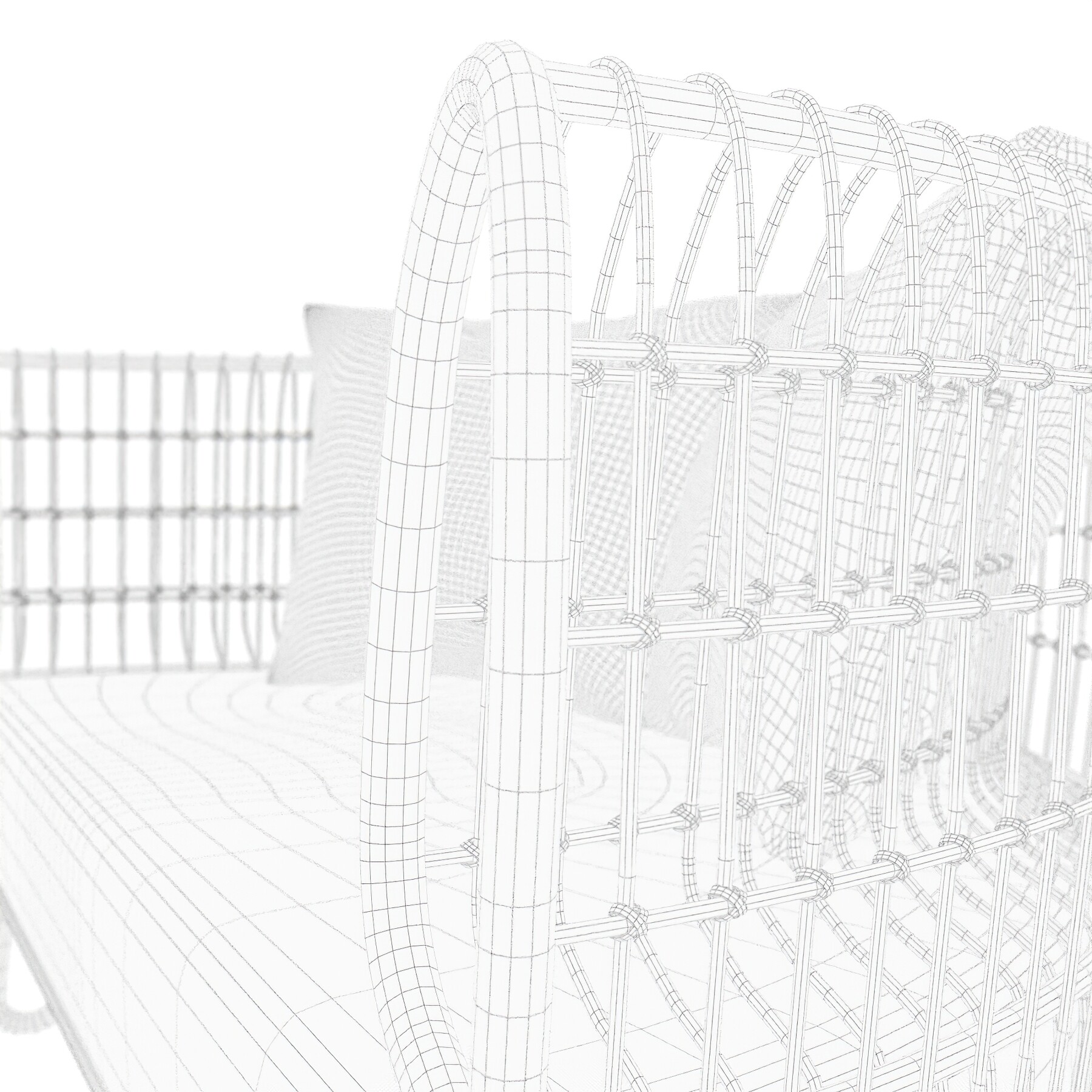 ArtStation - RATTAN CHAIR - MAX SKP BLEND | Game Assets