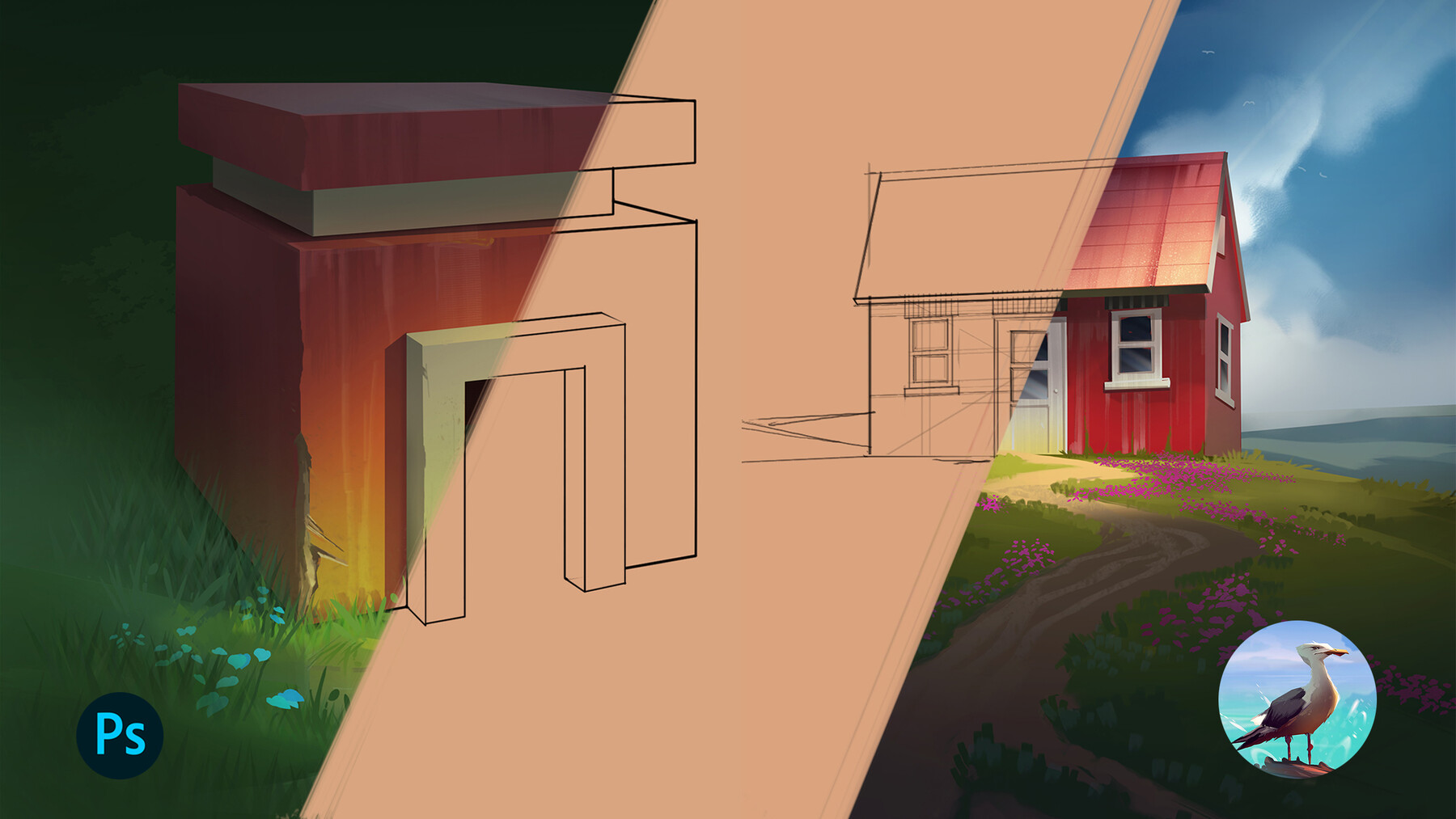 ArtStation - From Line to Illustration | Tutorials