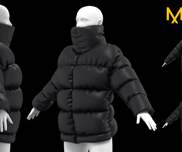 ArtStation - Future Fashion Jackets Pack Vol.1 - Clo3D ...
