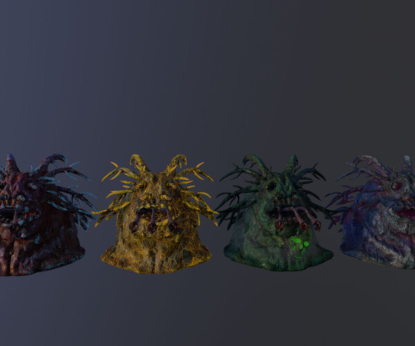 ArtStation - Monster Slug | Game Assets