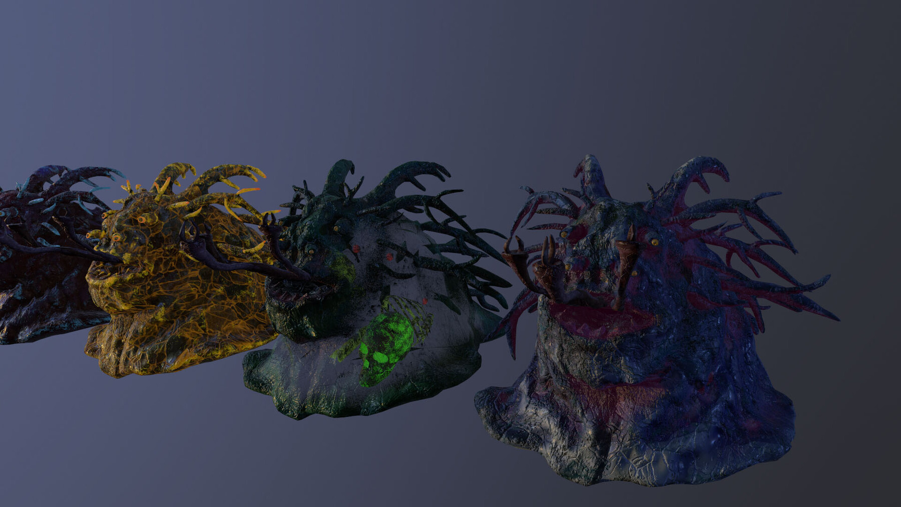 ArtStation - Monster Slug | Game Assets