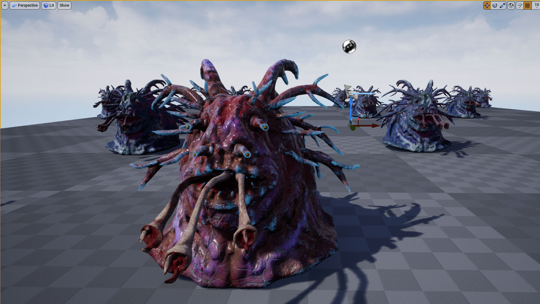 ArtStation - Monster Slug | Game Assets