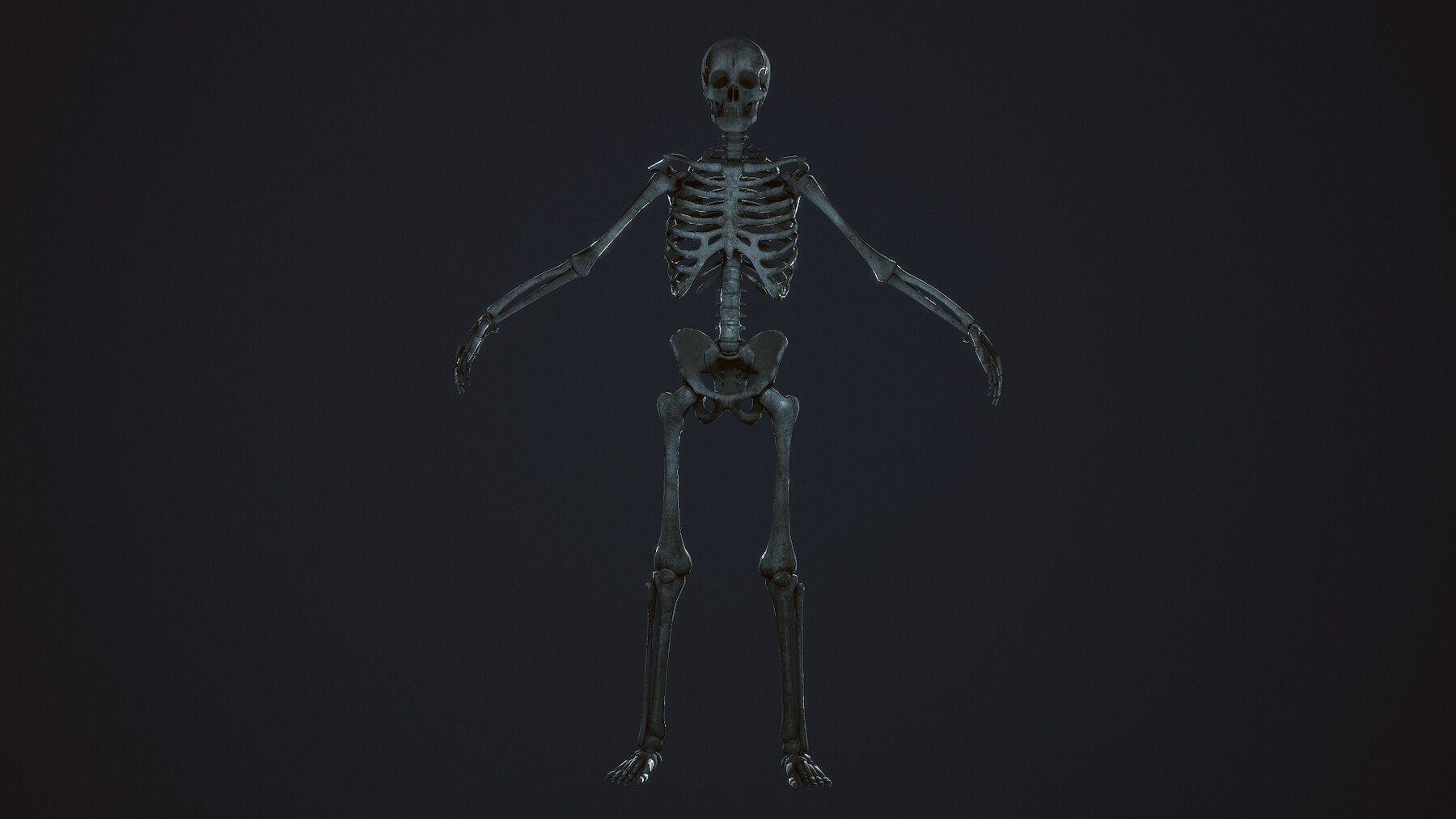 ArtStation - Skeleton Warrior - Game Ready Low-poly 3D model | Game Assets