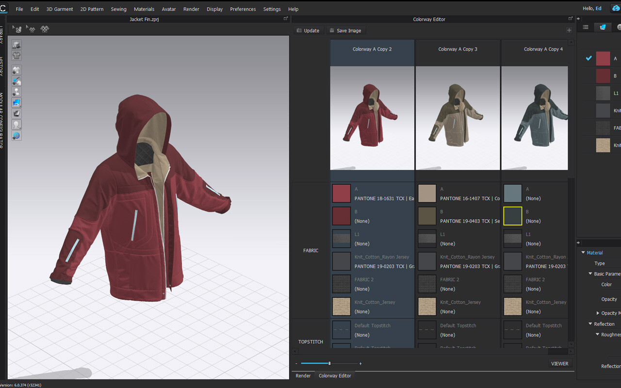 ArtStation - Mens winter jacket | Game Assets