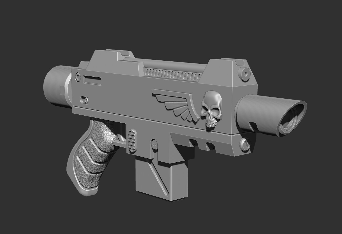 ArtStation - Cosplay 40k Heavy Laspistol for 3D printing | Resources