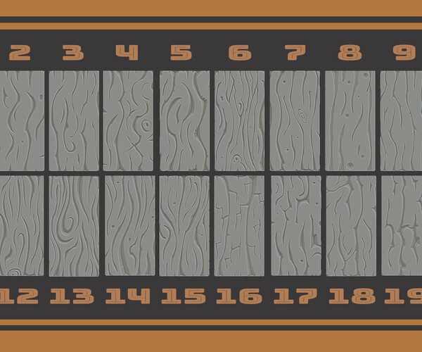 ArtStation - STYLIZED Alpha of Wooden planks | Brushes