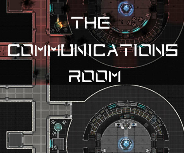 ArtStation - EpisodicMaps: The Communications Room | Artworks