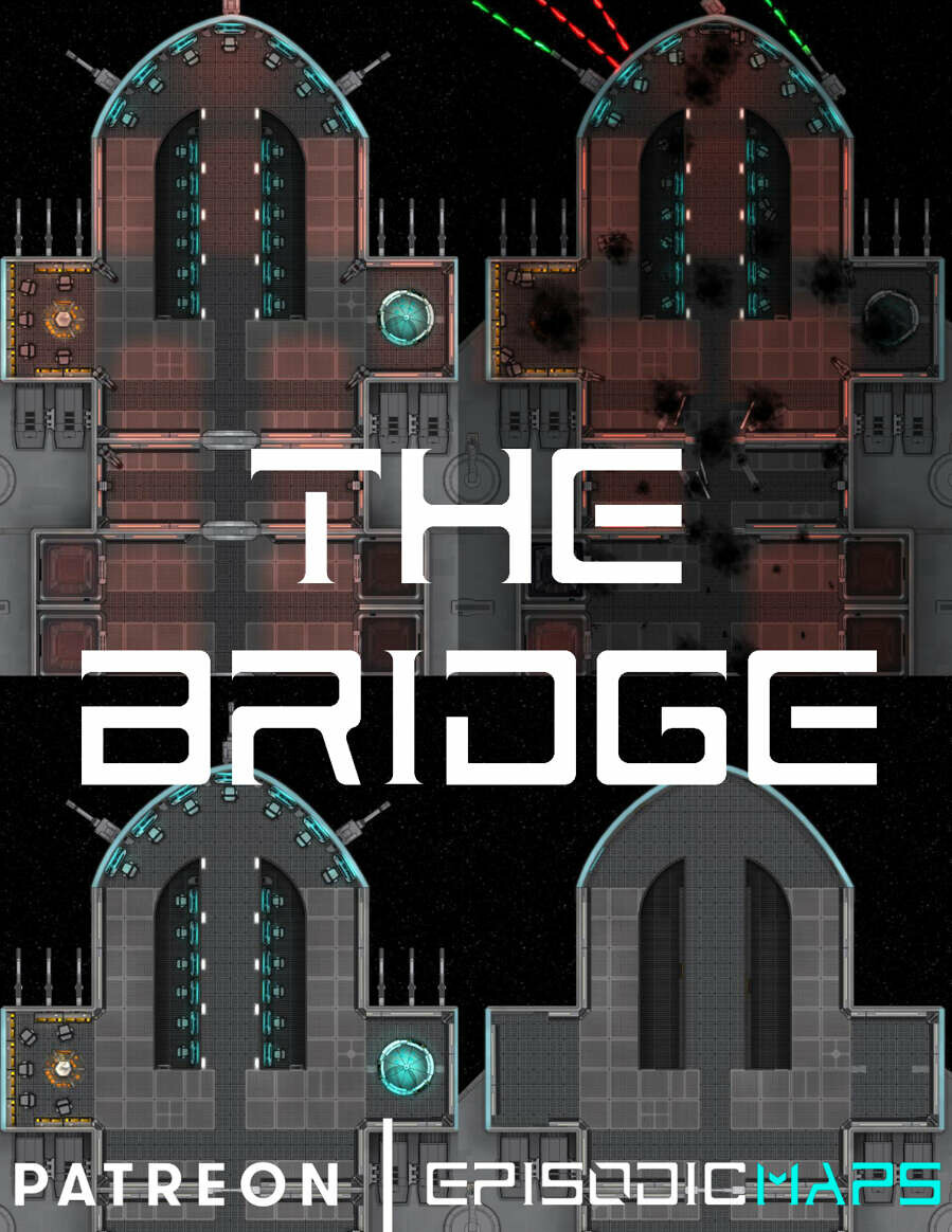 ArtStation - EpisodicMaps: The Bridge | Artworks